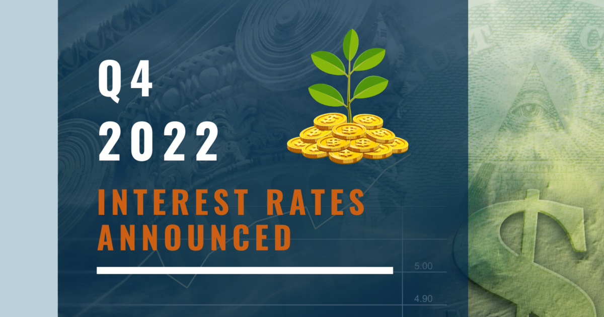 Q4 2022 Interest Rates Announced | Pension Fund
